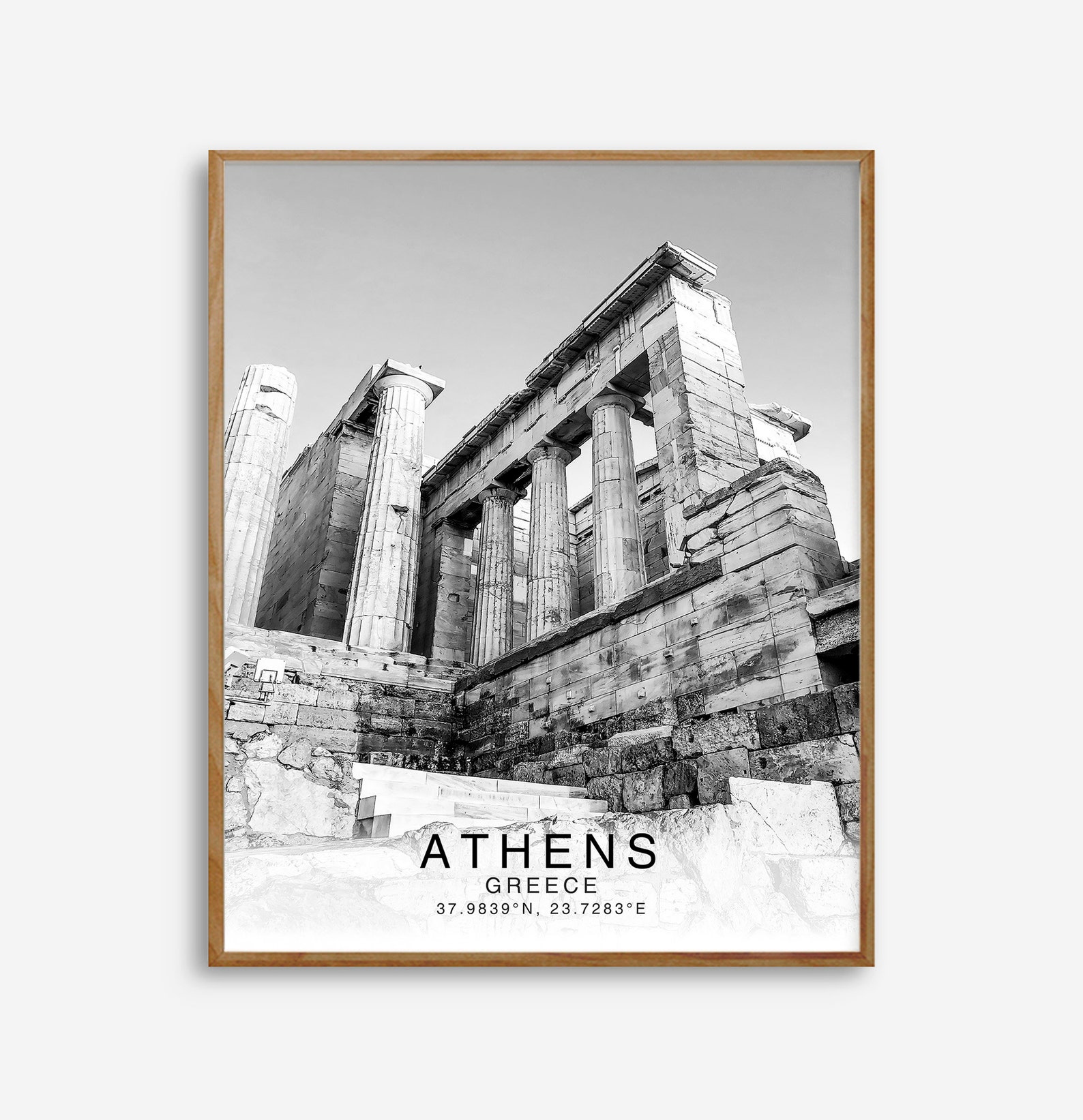 Athens Print Athens Travel Poster Athens Poster Athens Art | Etsy