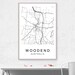 Woodend Map Woodend City Map Map Poster Map Print Woodend - Etsy