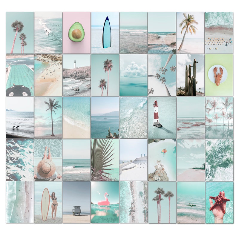 Beach Collage Kit - Etsy
