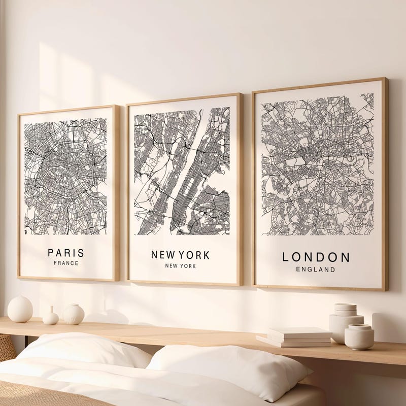 City Maps - Etsy