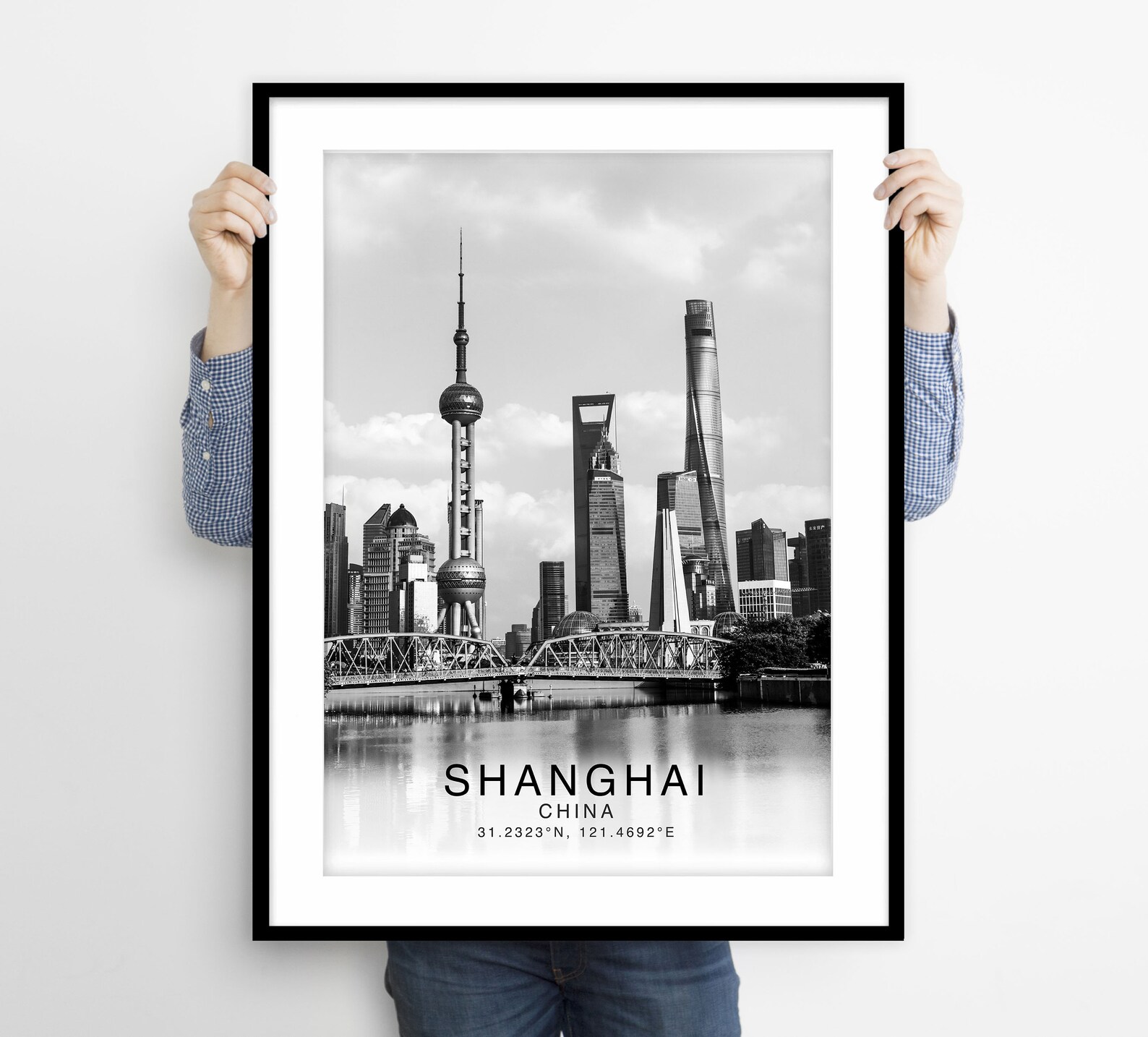 Shanghai Poster China Photo Travel Print Shanghai Art Print - Etsy