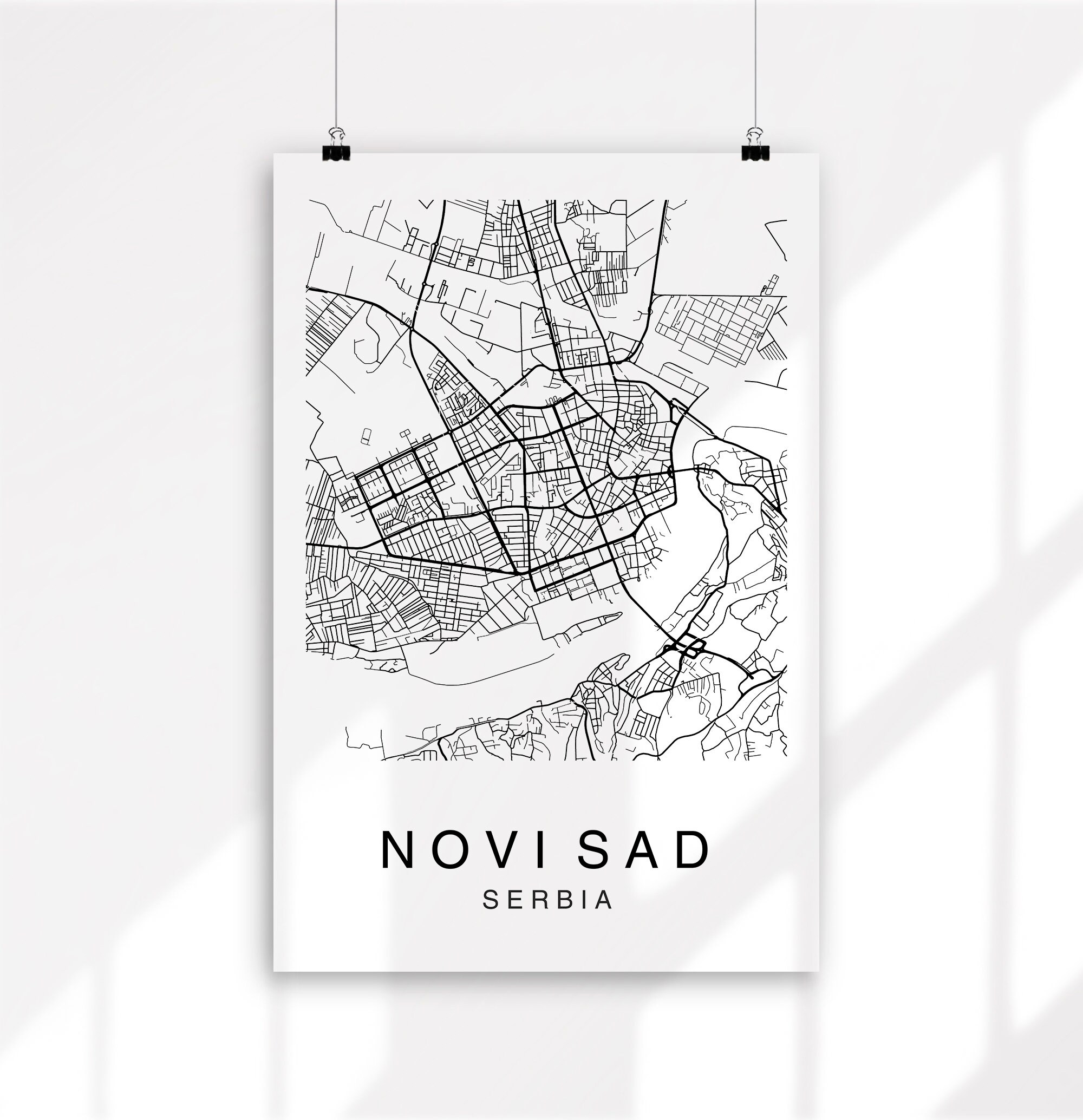 Novi Sad Mapa Novi Sad 2024 – Tadeusz Zembrzuski