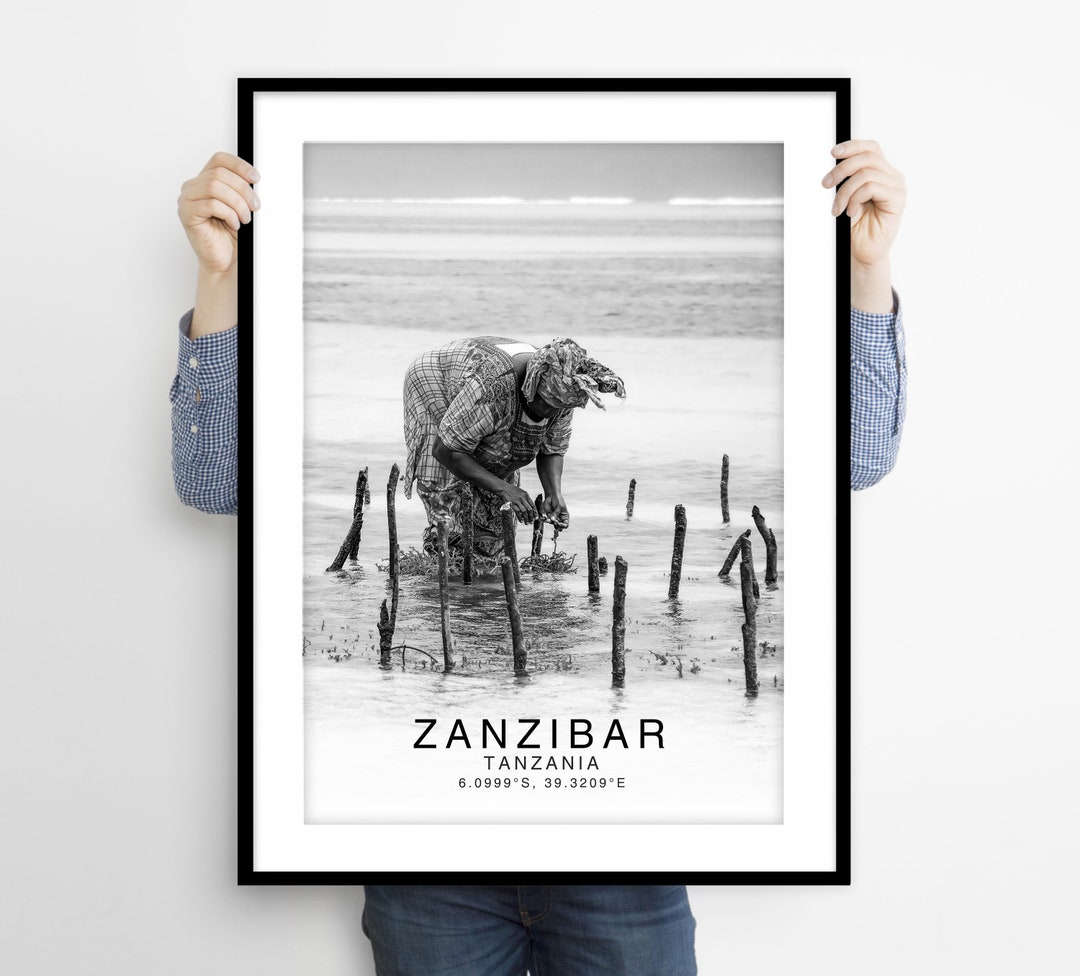 Zanzibar Wall Art Decor, Zanzibar Print, Zanzibar Poster, Zanzibar ...