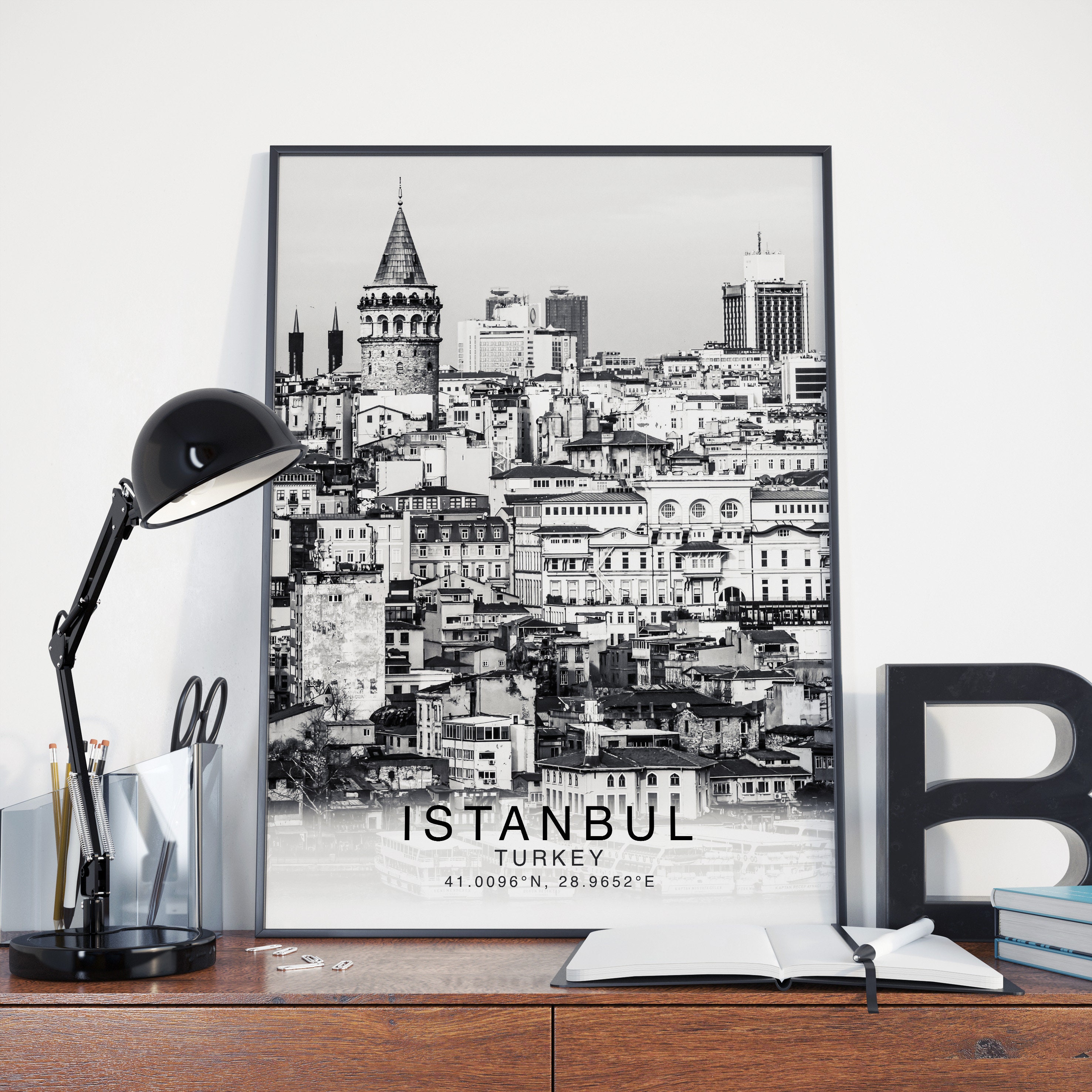 Istanbul Travel Poster Turkey Poster Art Print Turkey | Etsy