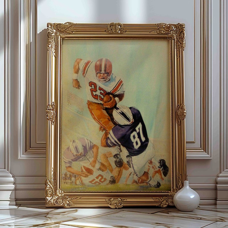 Football Art - Etsy