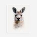 Kangaroo Print, Australian Animal Wall Art, Printable Digital Download ...