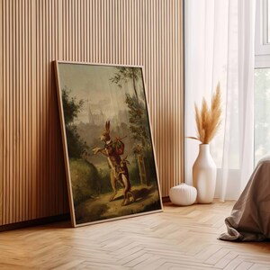 Vintage Rabbit Painting, Rabbits Fine Art, Printed and Shipped, Antique ...