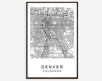 Denver Color Palette Print - Etsy