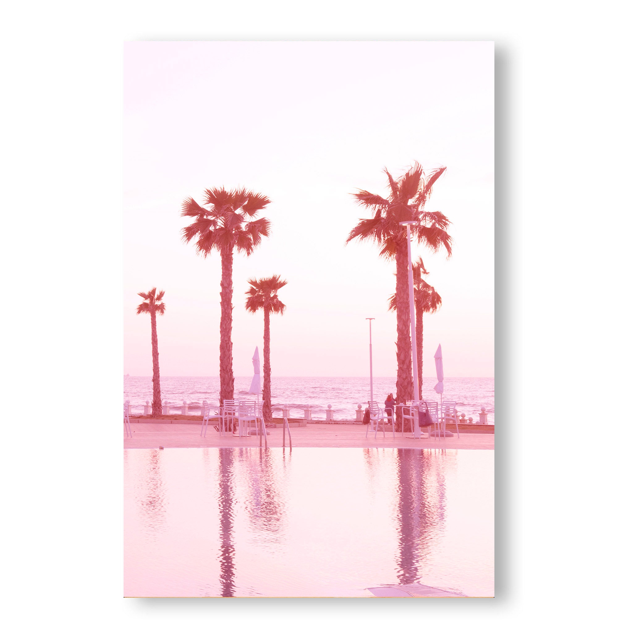 Light Pink Wall Collage Kit Soft Pink Wall Art Photo Collage | Etsy