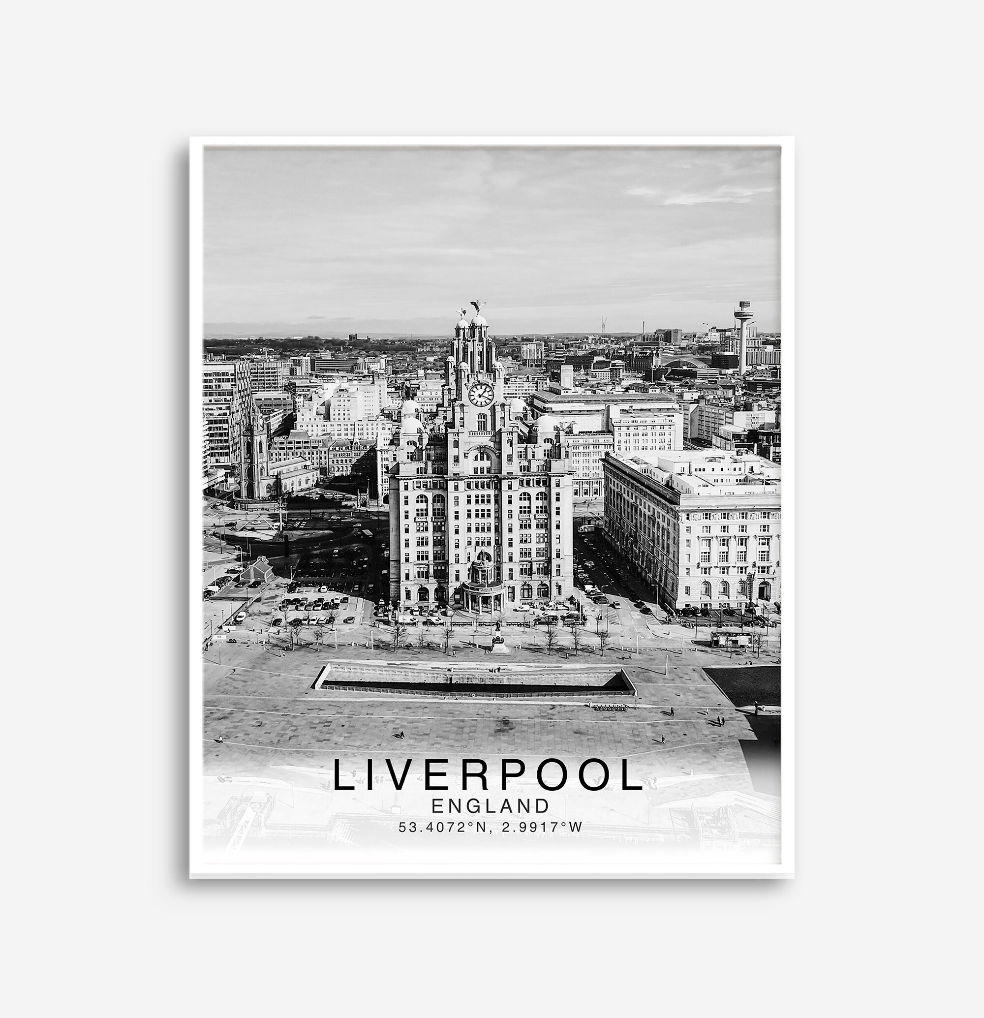 Liverpool Wall Art Liverpool Print Liverpool Poster | Etsy