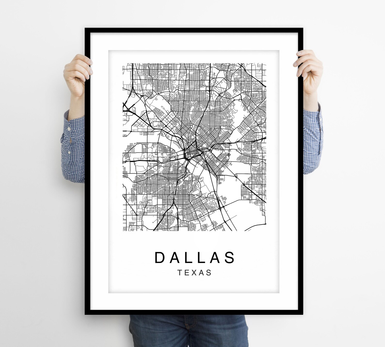 City Map Prints Custom Personalised Modern Wall Art Map | Etsy