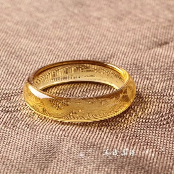 Citrine Bangle - Etsy