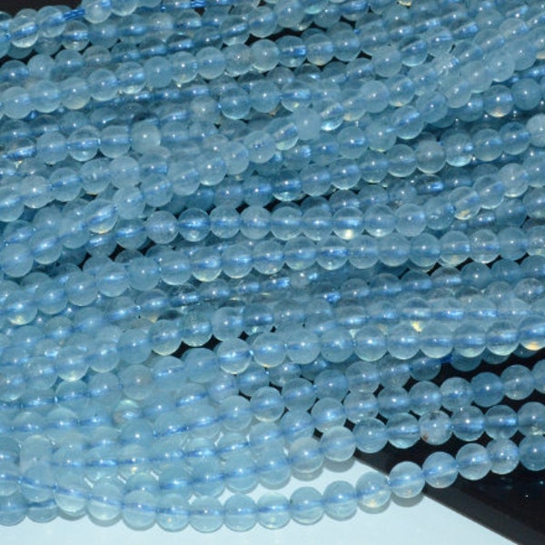 Aquamarine Beads - Etsy