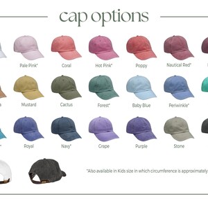 STTDB Embroidered Pigment-dyed Baseball Cap moontime Font Adult Unisex ...