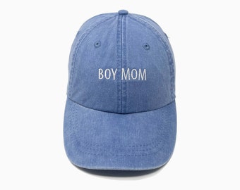 Cool Mom Embroidered Pigment-dyed Baseball Cap | Etsy