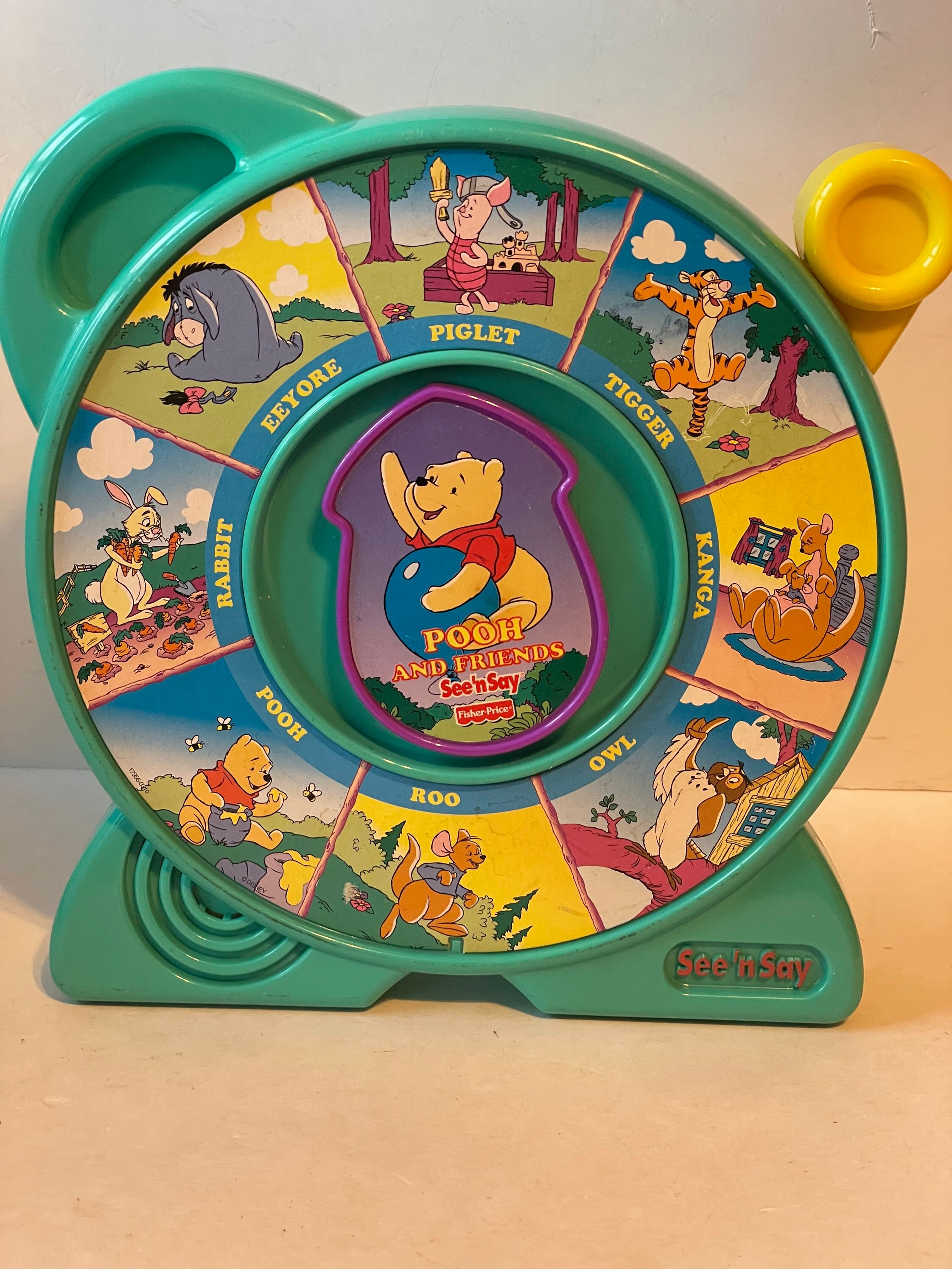 Vintage Fisher Price Pooh and Friends See N Say Talking Toy - Etsy