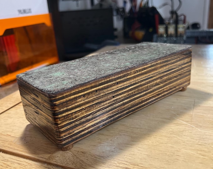 Leather Strop for Knife Sharpening – Table Top Design With Polishing ...