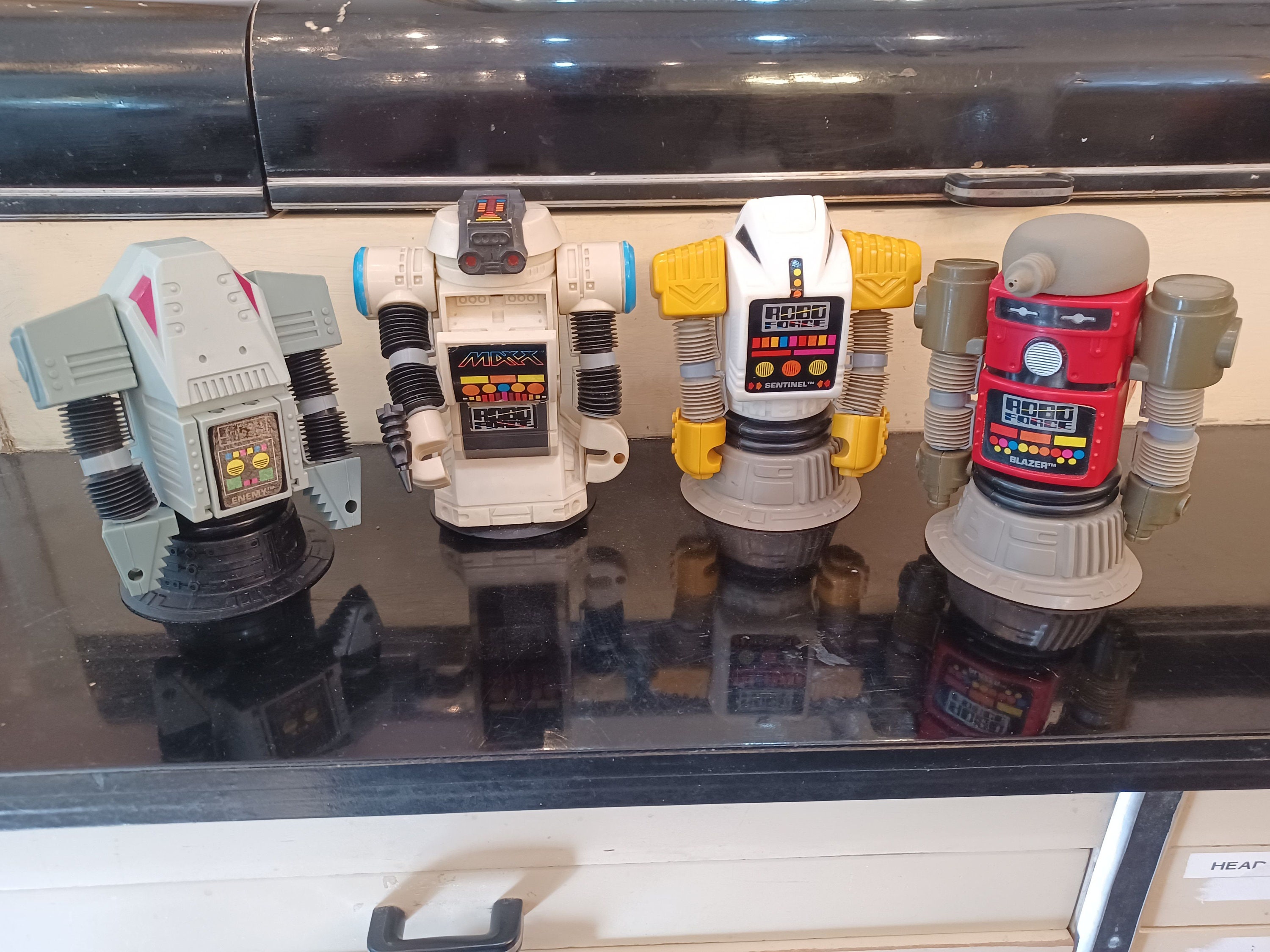 Vintage Robo Force Figures - Etsy