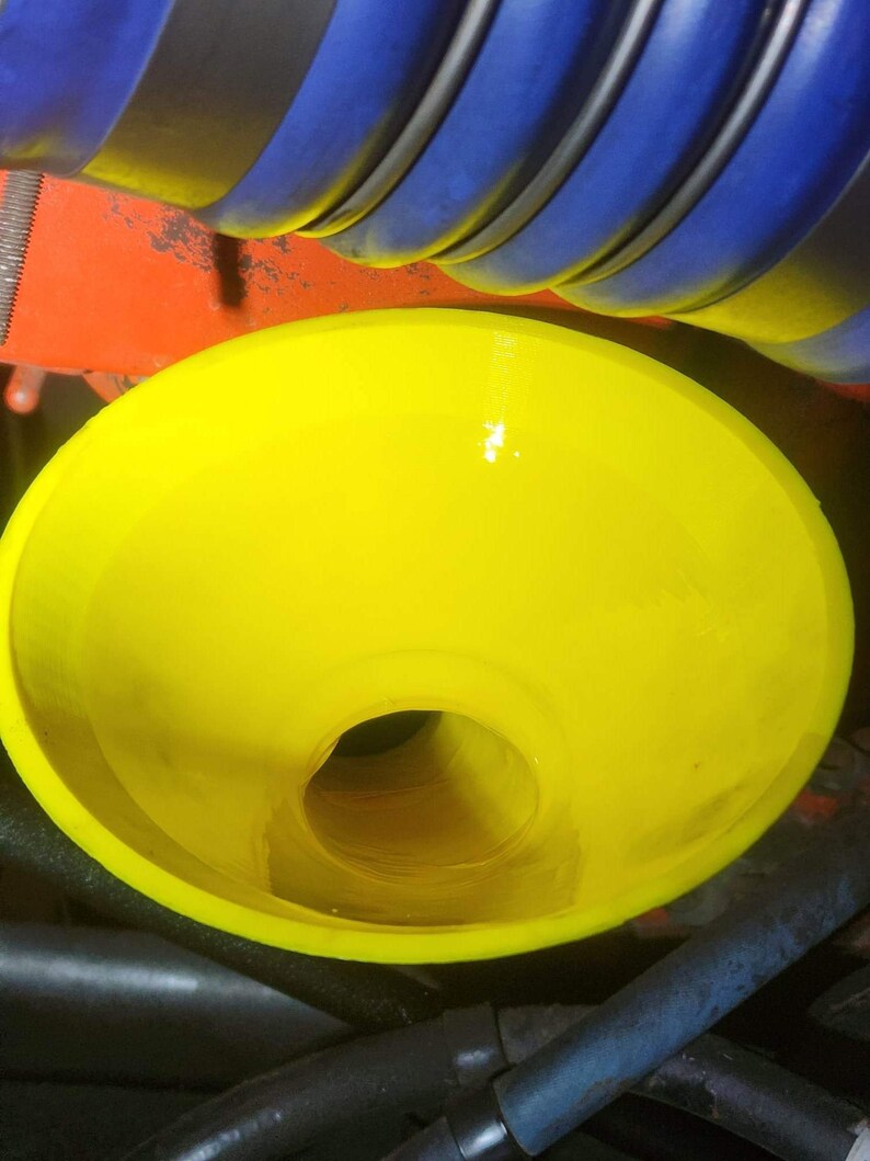 Custom Cummins ISX Oil Fill Funnel / Funnels for Semi Truck / Oil ...