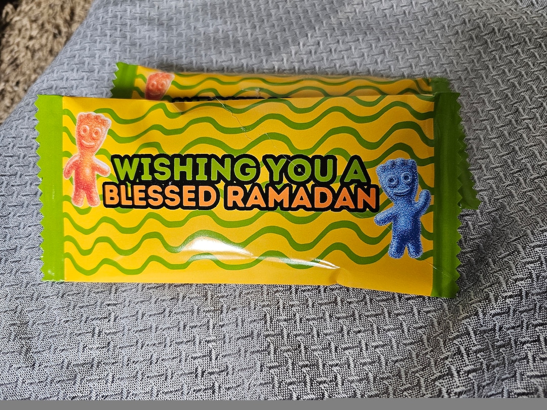 Ramadan Mubarak Candies/sour Patch Kids/sour Patch Kids Watermelon ...