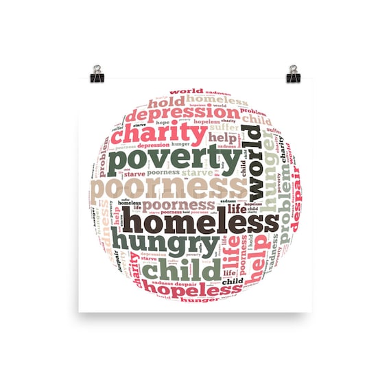 Poverty Posters Art