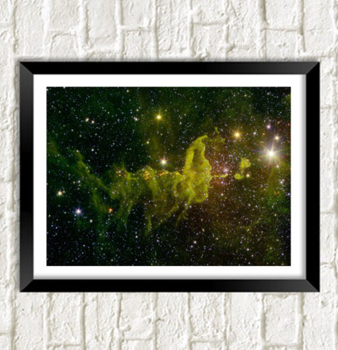 NASA Space Photograph: Spider Nebula Galaxy Poster - Etsy