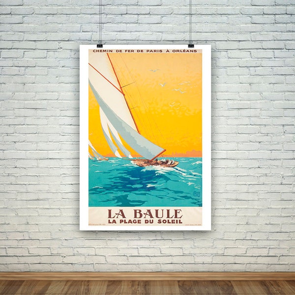 Sailing Poster - Etsy