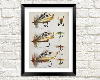 Fishing Hook Poster - Etsy