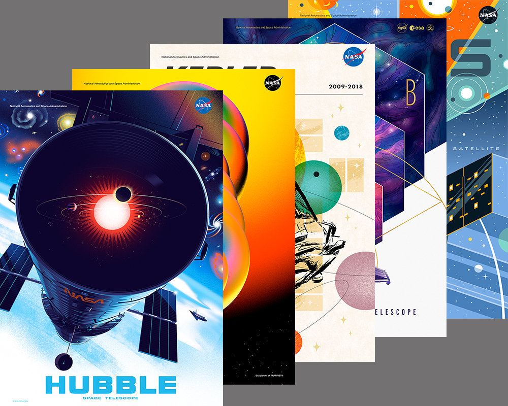 Hubble Space Telescope Posters