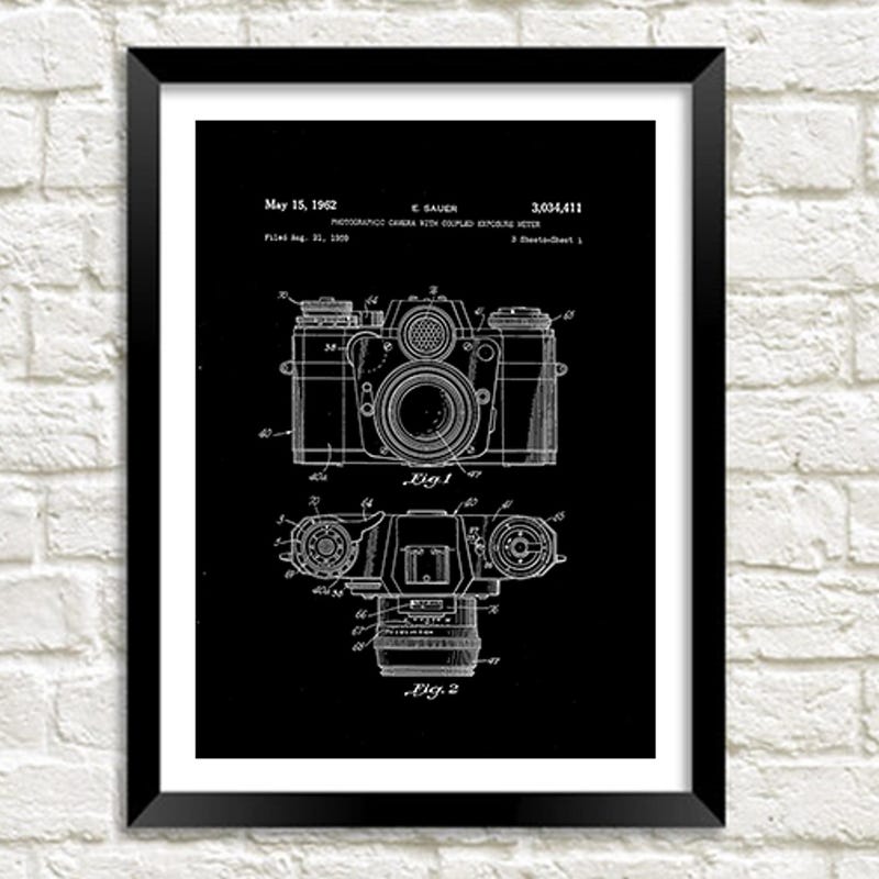 Camera Patent Print - Etsy
