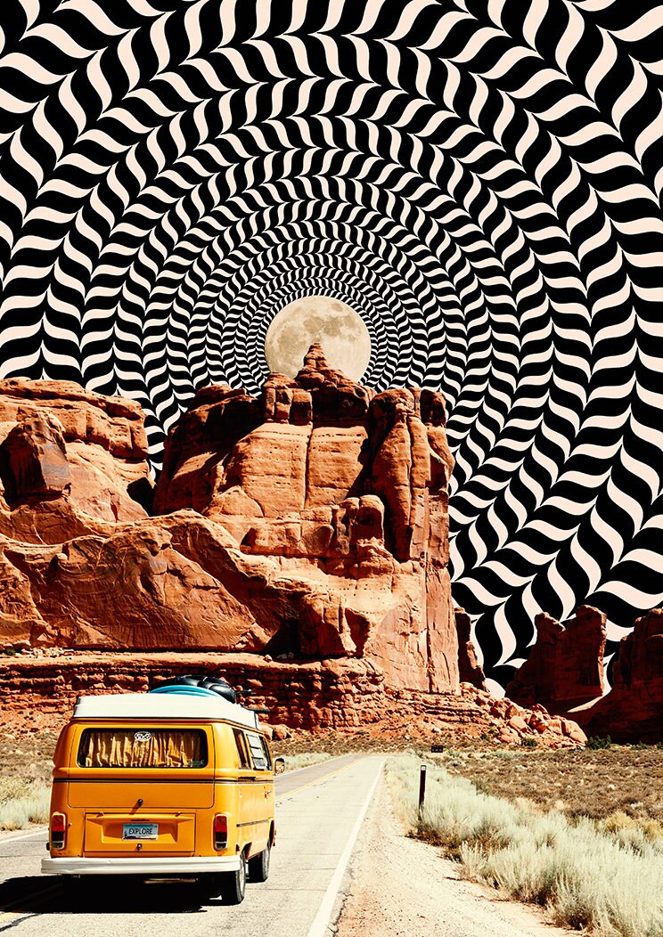 Collage Posters: Surreal Picture Mash-up Artworks by Taudalpoi - Etsy UK