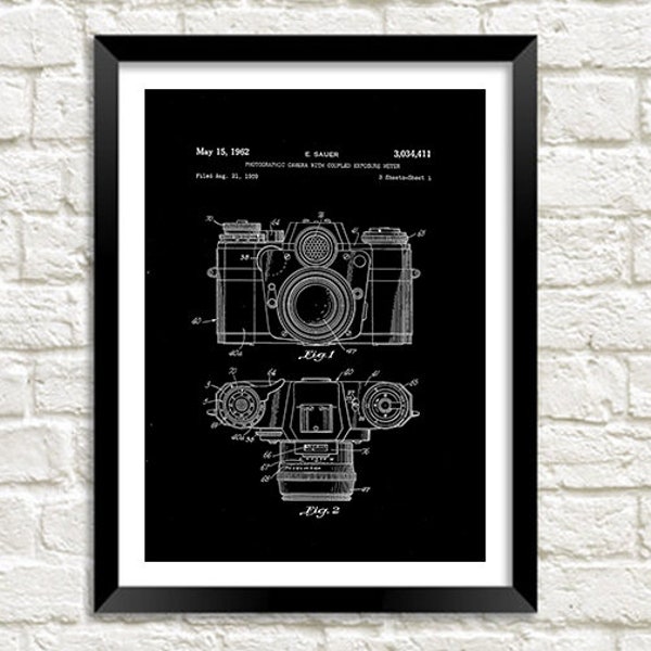 Camera Patent Print - Etsy