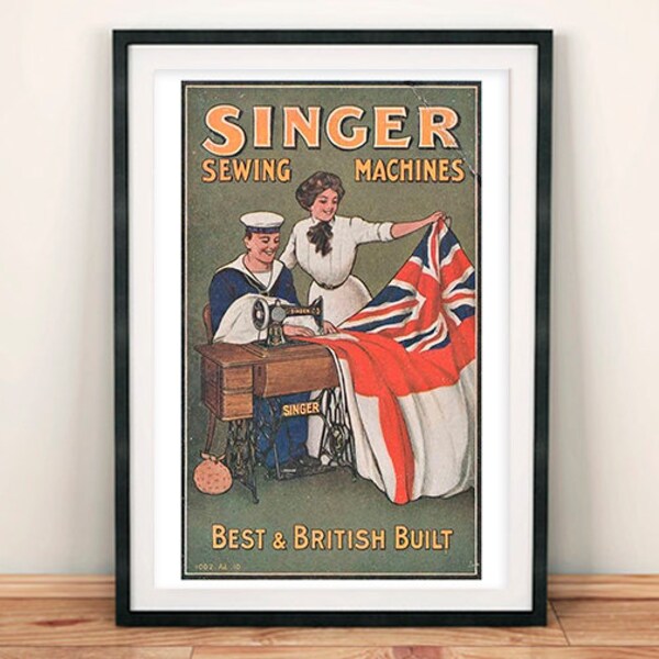 Sewing Machine Print - Etsy