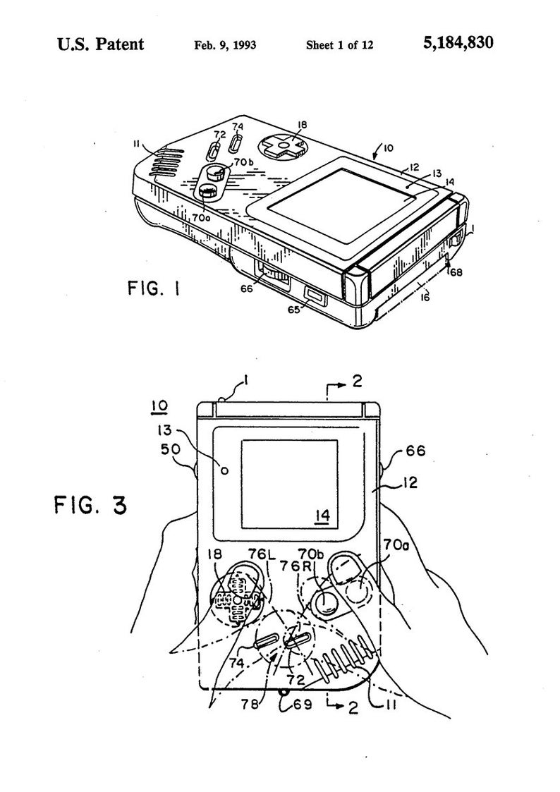 Games Console Patent Print: Vintage Gamer Blueprint Art - Etsy