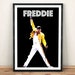 Freddie Mercury Poster: Queen Singer Art Print - Etsy