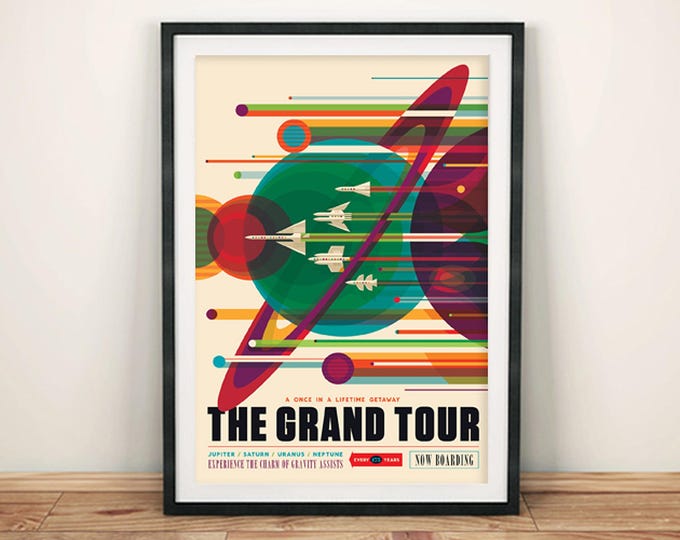 The Grand Tour JPL Travel Canvas Wall Art Print - Etsy