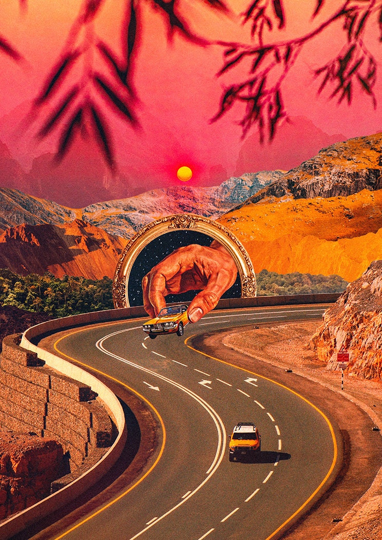 Collage Posters: Surreal Picture Mash-up Artworks by Taudalpoi - Etsy UK