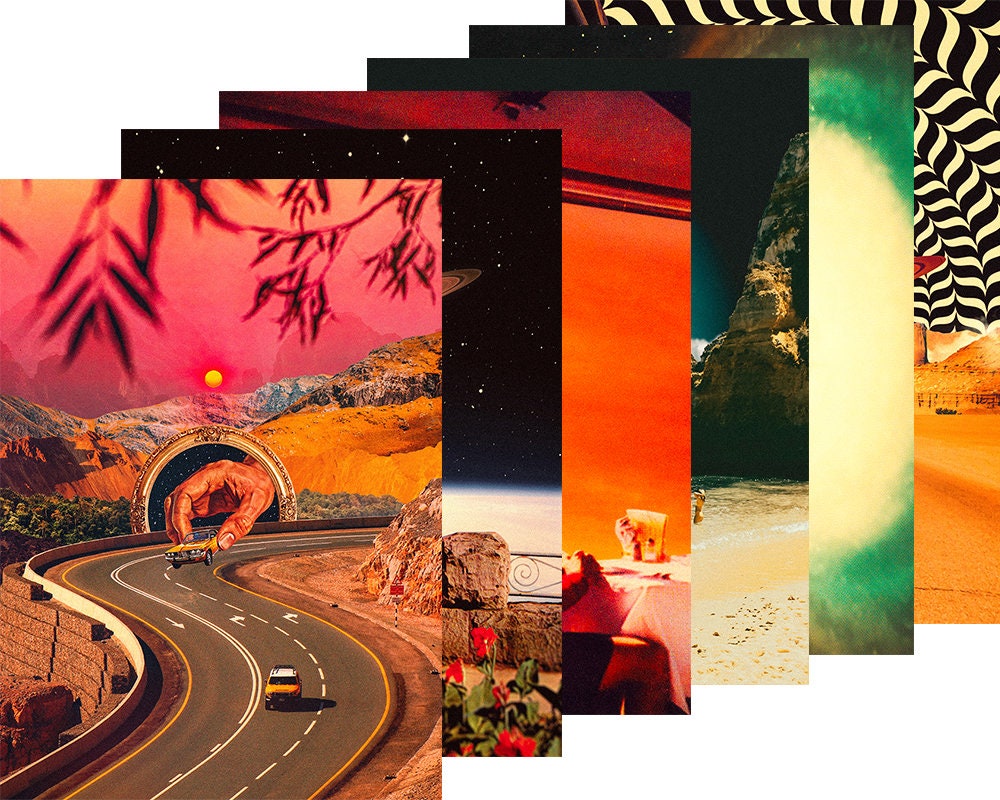 Collage Posters: Surreal Picture Mash-up Artworks by Taudalpoi - Etsy UK