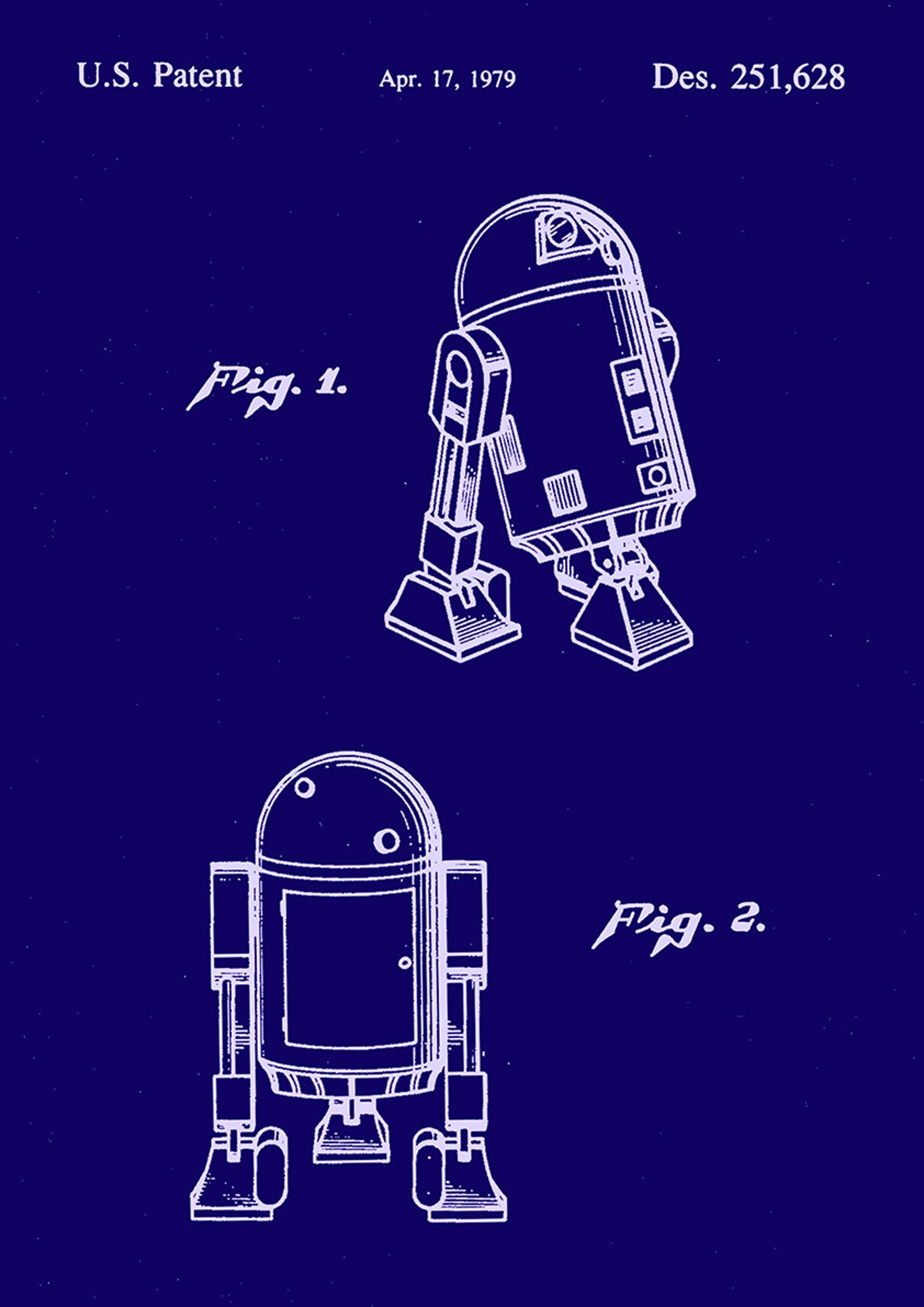 Star Wars Patent Prints: C-3PO R2-D2 and Yoda Blueprints | Etsy