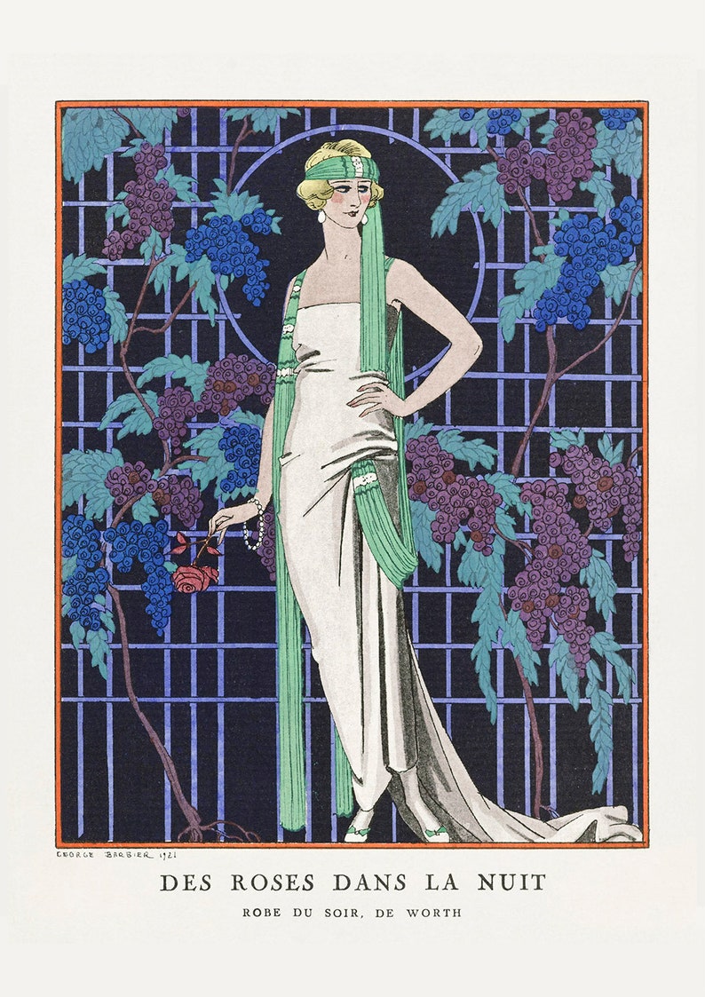 George Barbier Prints: Art Deco Fashion Magazine Art - Etsy UK