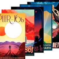 NASA Exoplanet Travel Poster, Set of 3, Space Travel Poster, NASA Space ...