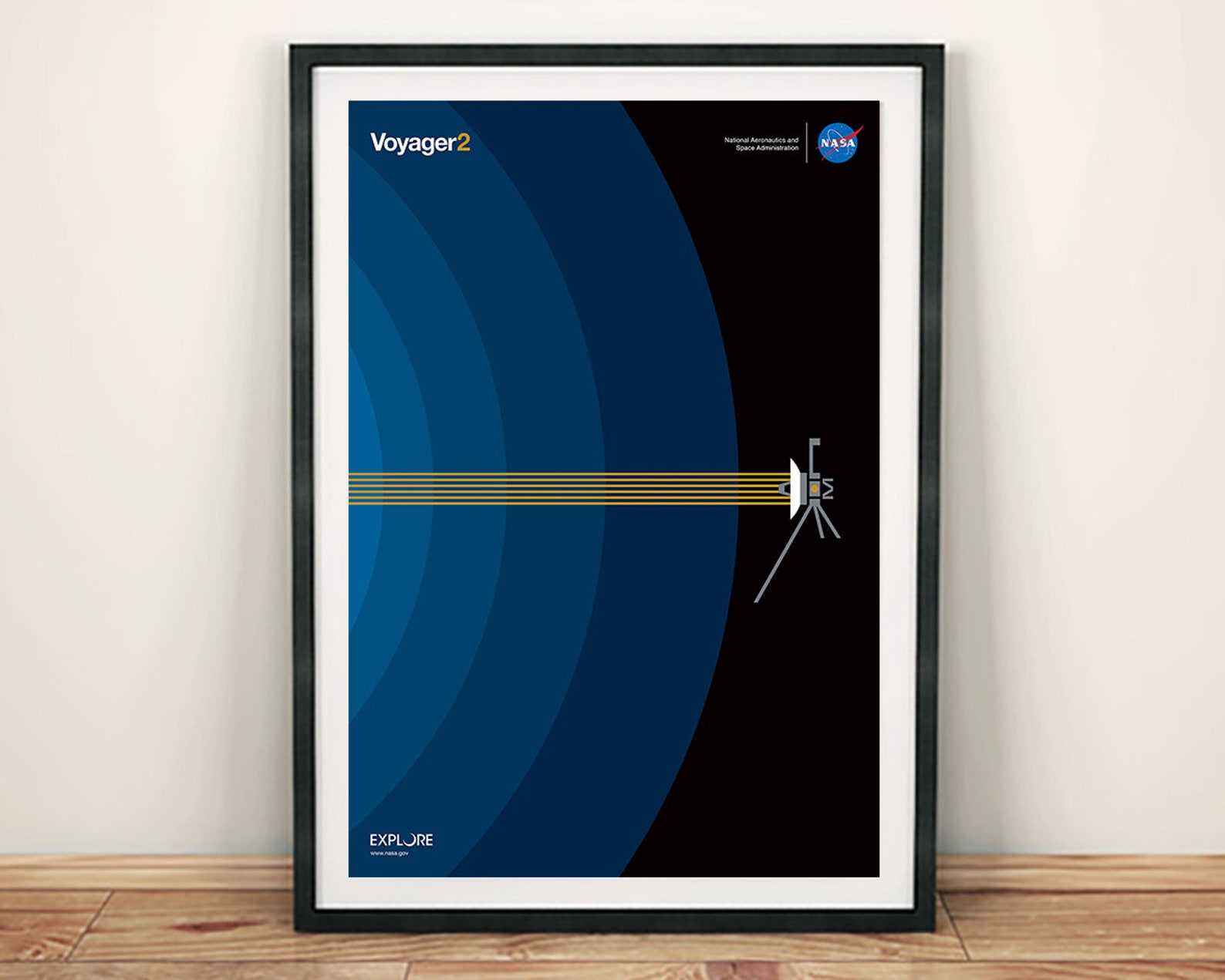 Voyager 2 Interstellar Space Poster by NASA - Etsy