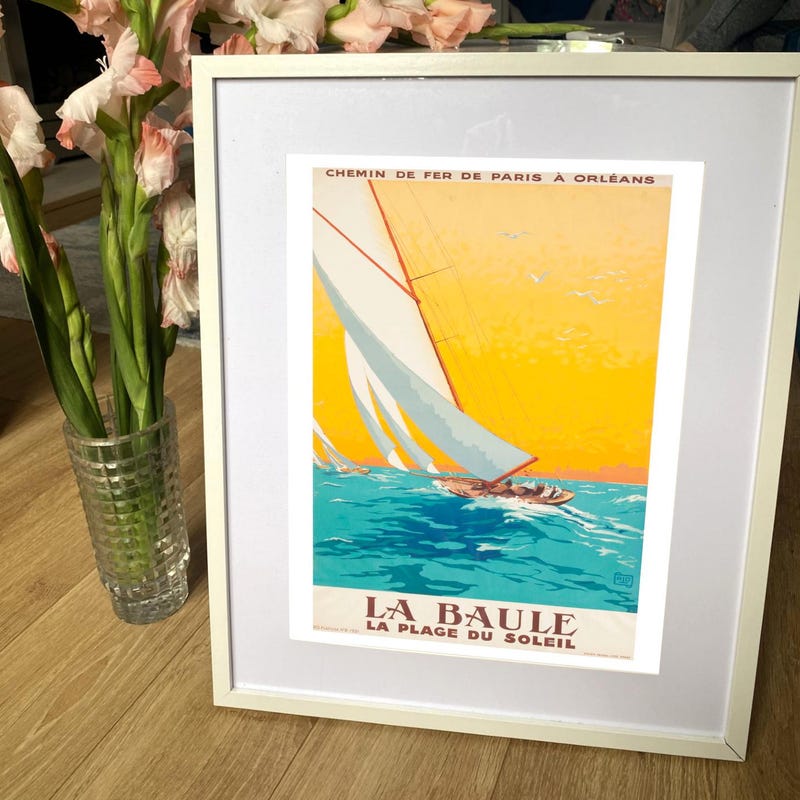Sailing Poster - Etsy