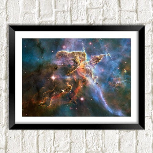 NASA Earth Photograph: Blue Marble World From Space Poster - Etsy