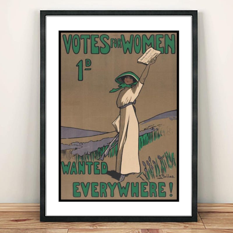 Suffragette Posters - Etsy UK