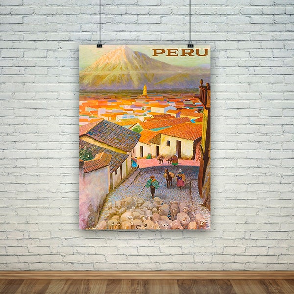 Peru poster - Etsy Nederland