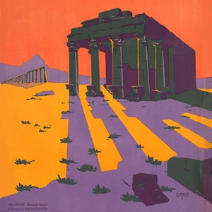 Syria Poster: Vintage Travel Poster - Etsy