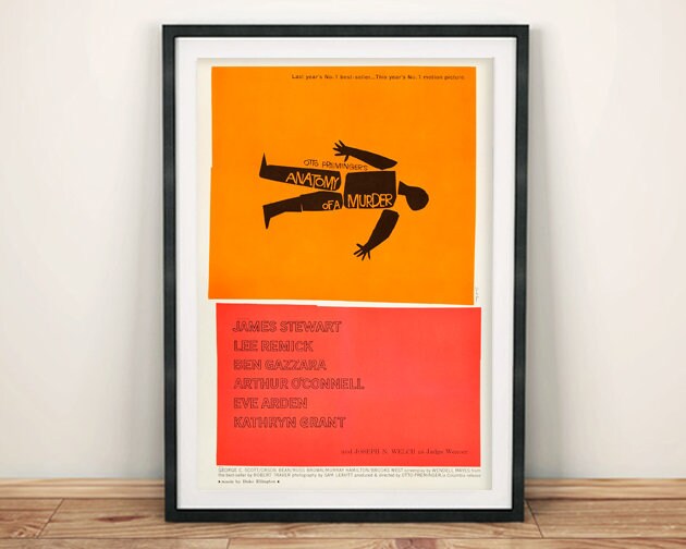 Anatomy Of A Murderer Poster