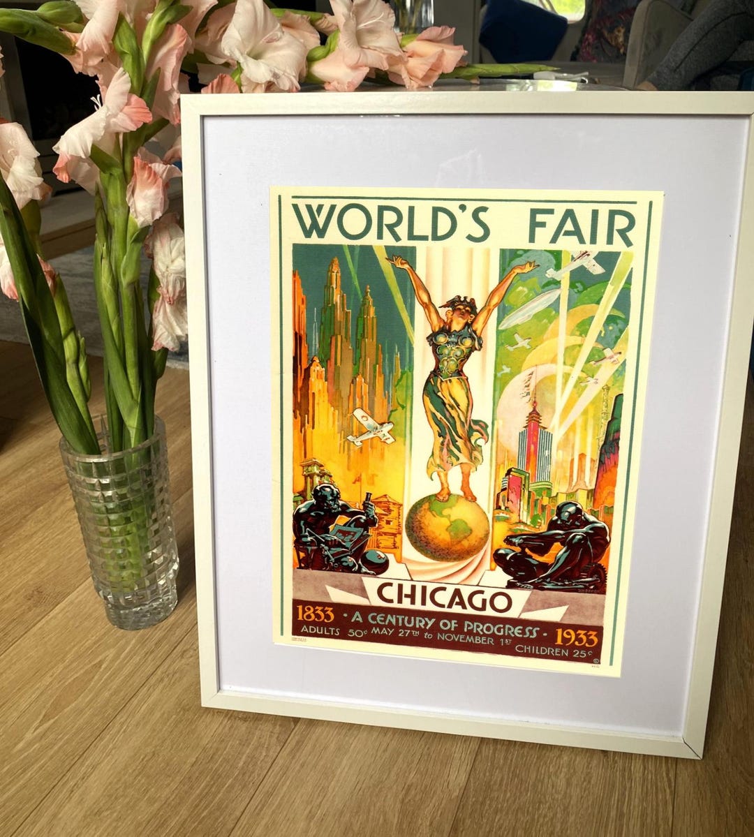 World's Fair Posters: Vintage Chicago Travel Prints - Etsy