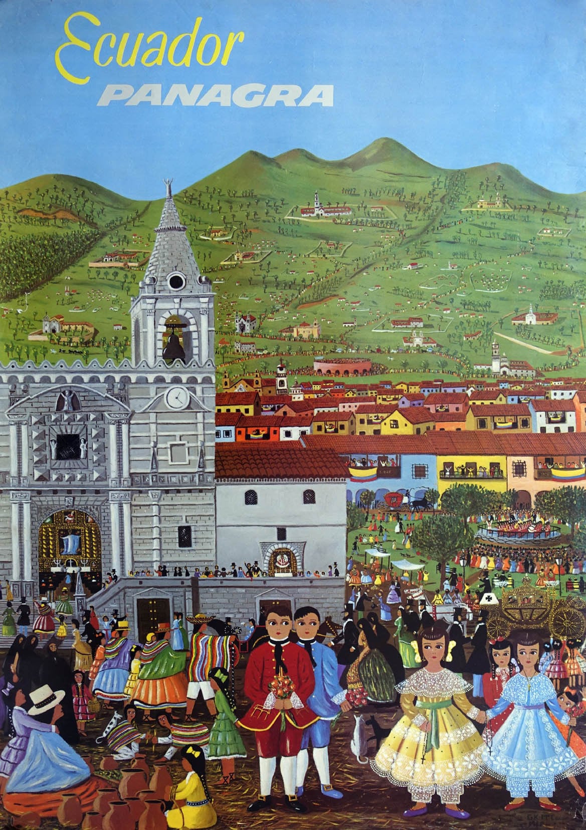 Ecuador Prints: Vintage South American Travel Posters | Etsy UK